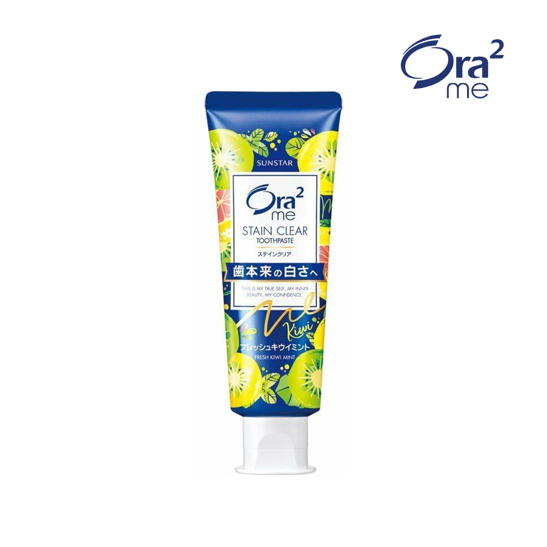 Ora2 me Stain Clear Toothpaste Fresh Kiwi Mint| Tokyoninki Oral Care