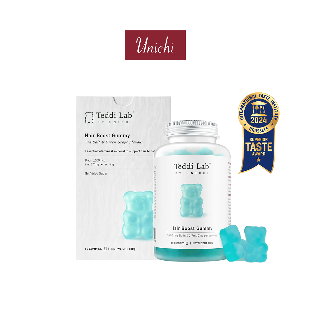 Teddi Lab Hair Boost Gummy 180g by Unichi