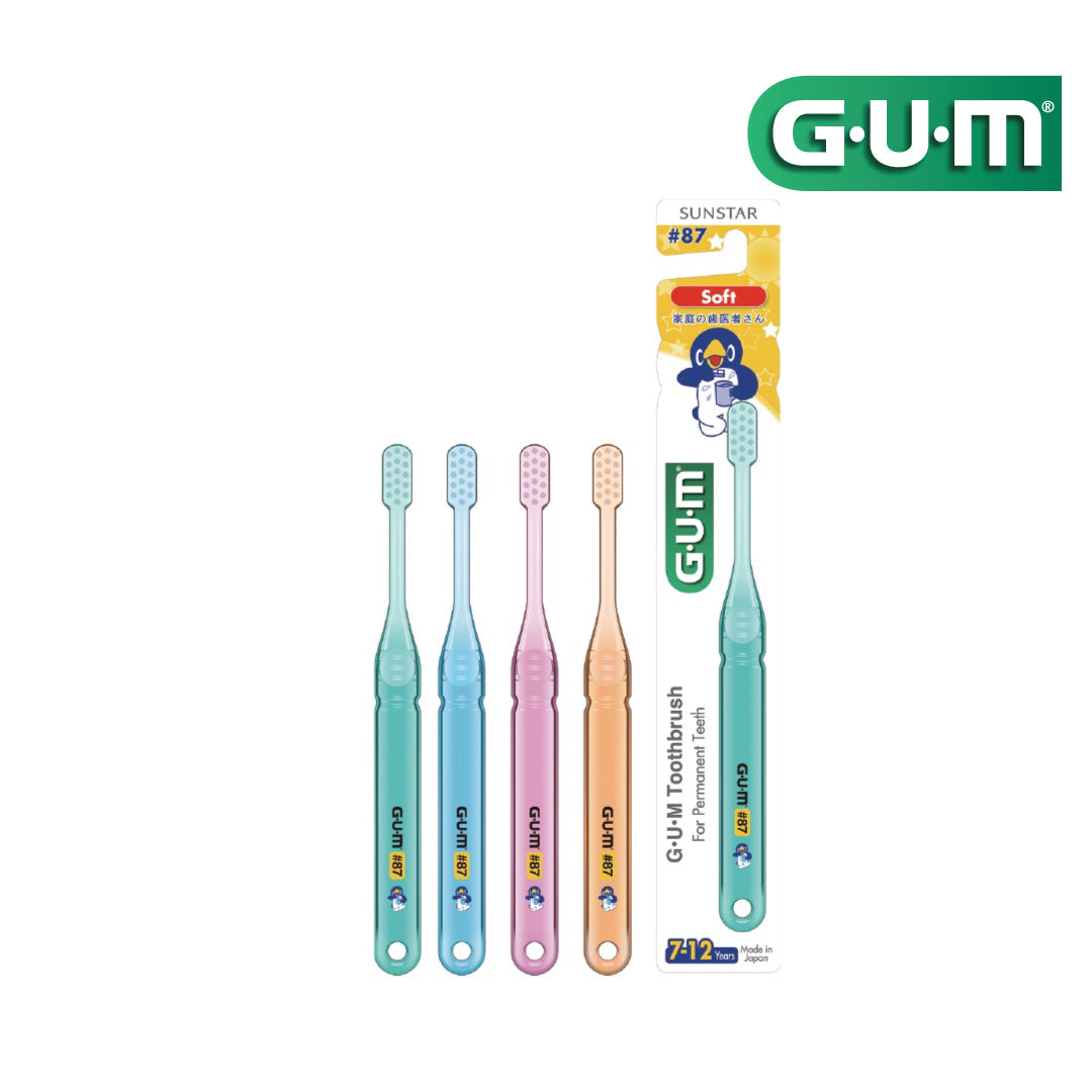 GUM Kids Toothbrush for 7-12 Years Soft|Tokyoninki Oral Care