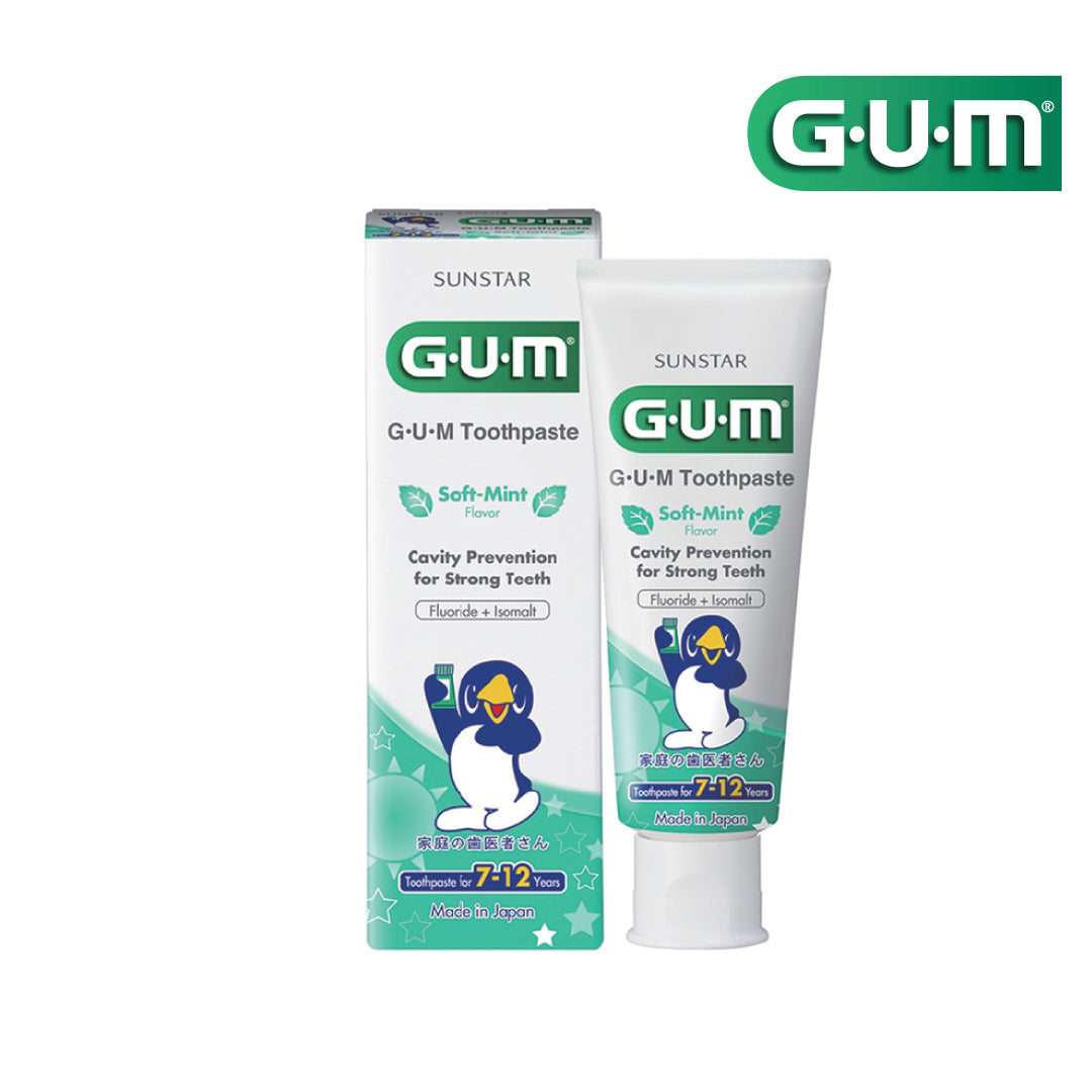 GUM Kids Toothpaste for 7-12 Year - Mint Flavor | Tokyoninki