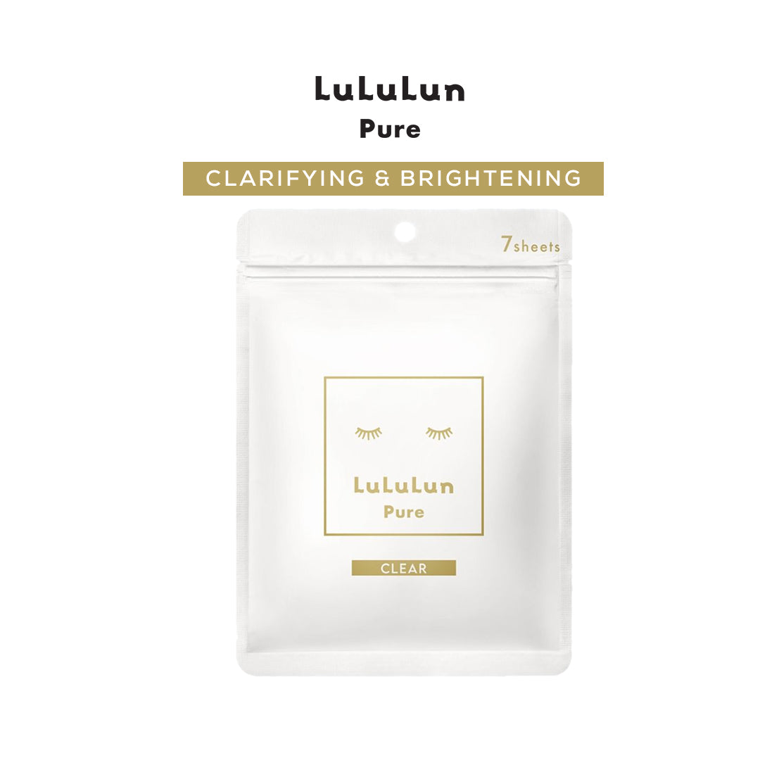 LuLuLun Face Mask Pure - 7 Sheets | Tokyoninki Malaysia