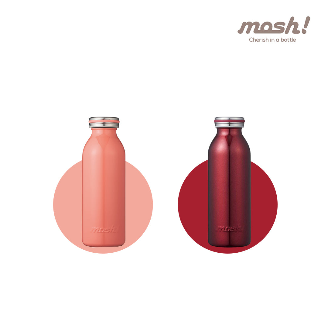 MOSH! Stainless Steel Lightweight Bottle 450ml | Tokyoninki