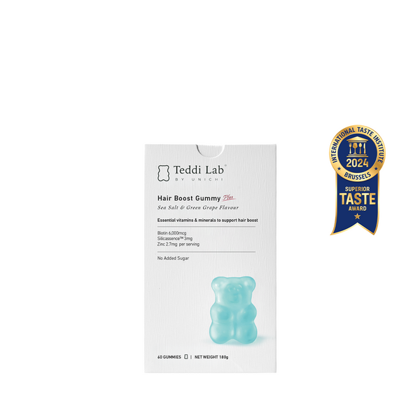 Teddi Lab Hair Boost Gummy 180g by Unichi Teddi Lab Hair Boost Gummy ...